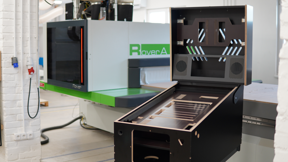 Widebody Virtual Pinball Cabinet (VPin) - Premium Flat-Pack Kit