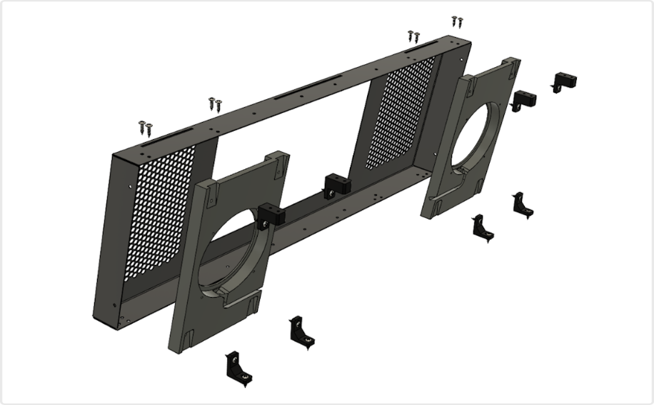 Widebody Virtual Pinball Cabinet (VPin) - Premium Flat-Pack Kit