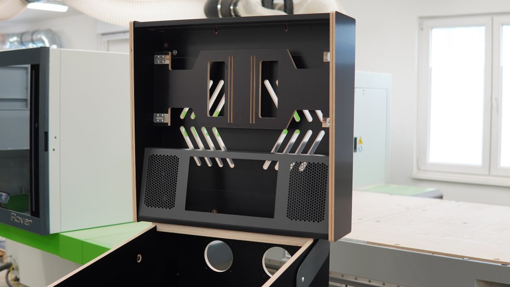 Widebody Virtual Pinball Cabinet (VPin) - Essential Flat-Pack Kit