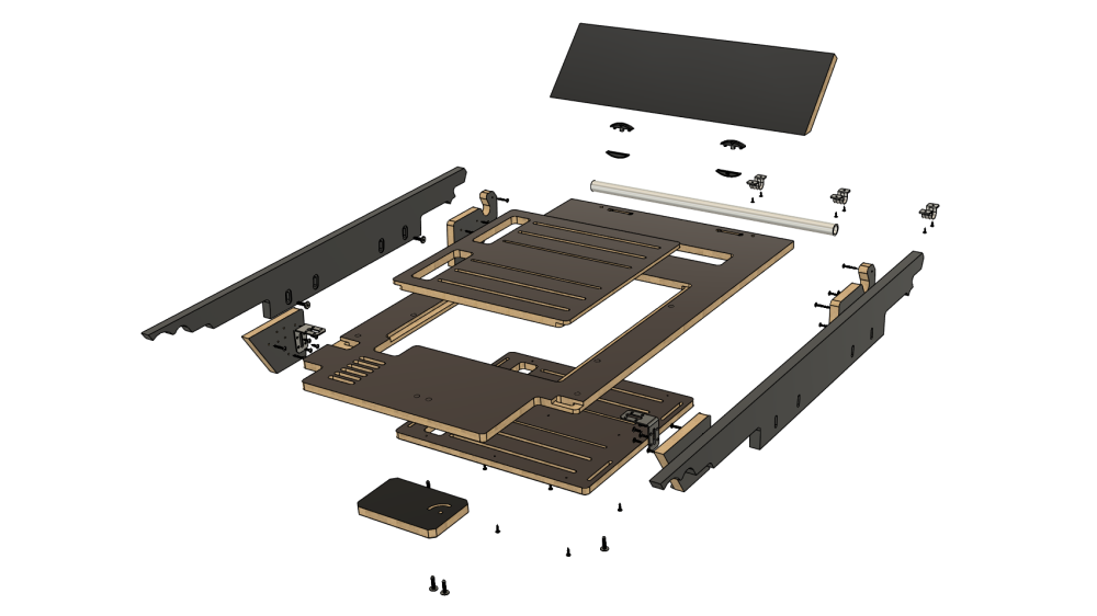 Widebody Virtual Pinball Cabinet (VPin) - Premium Flat-Pack Kit
